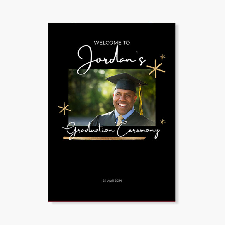 Graduation Welcome Board-4 | Logoman Designs